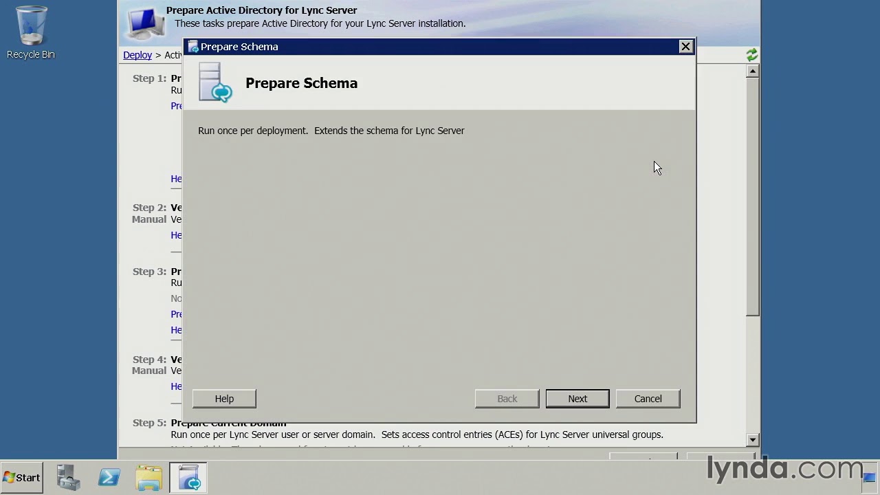 Lync 2010 Prepare Active Directory part8 - YouTube