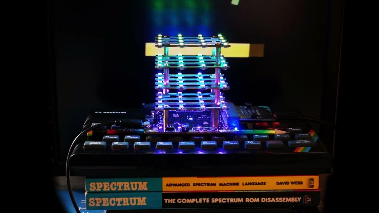 Rainbows On The 4tronix Cube Bit Using The Bbc Micro Bit And Makecode Youtube