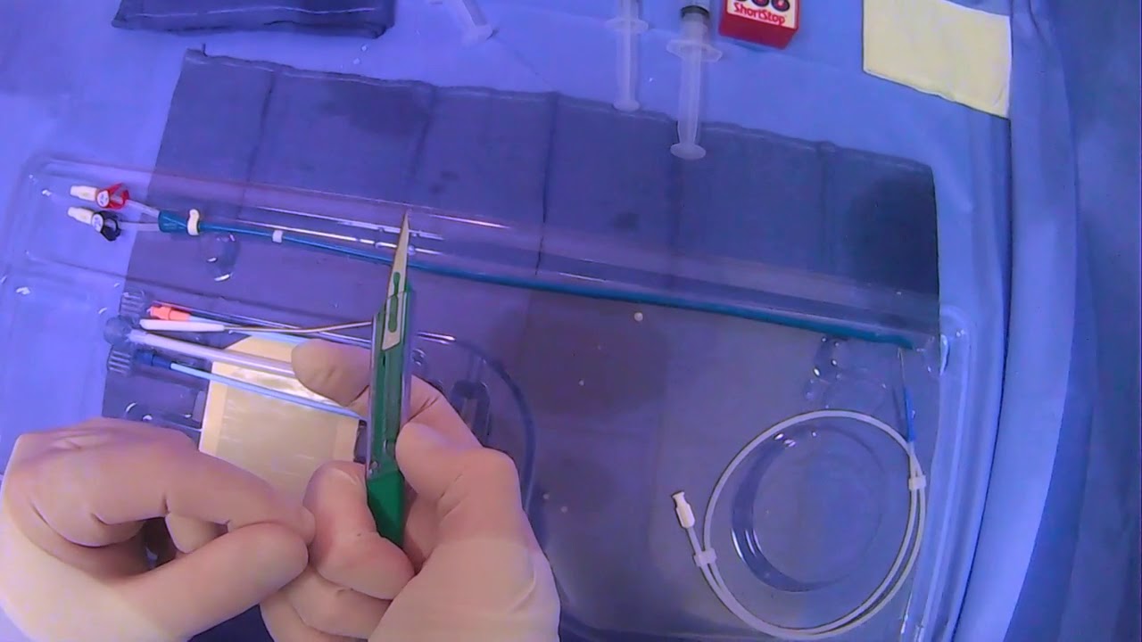 Unsheathing/Re-sheathing The Scalpel - YouTube
