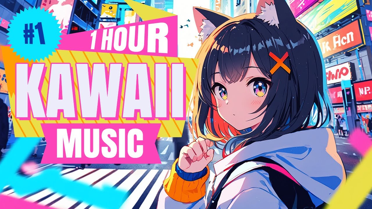 KAWAII MUSIC Party Mega Mix ⭐ ️ Best Kawaii Music 1 Hour 🌈 Japan Kawaii ...