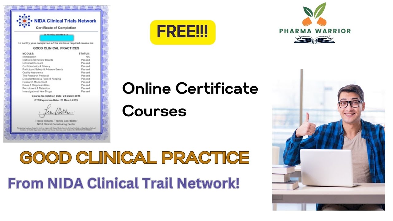 Free Certificate Course | Good Clinical Practice | For Pharma & Life ...