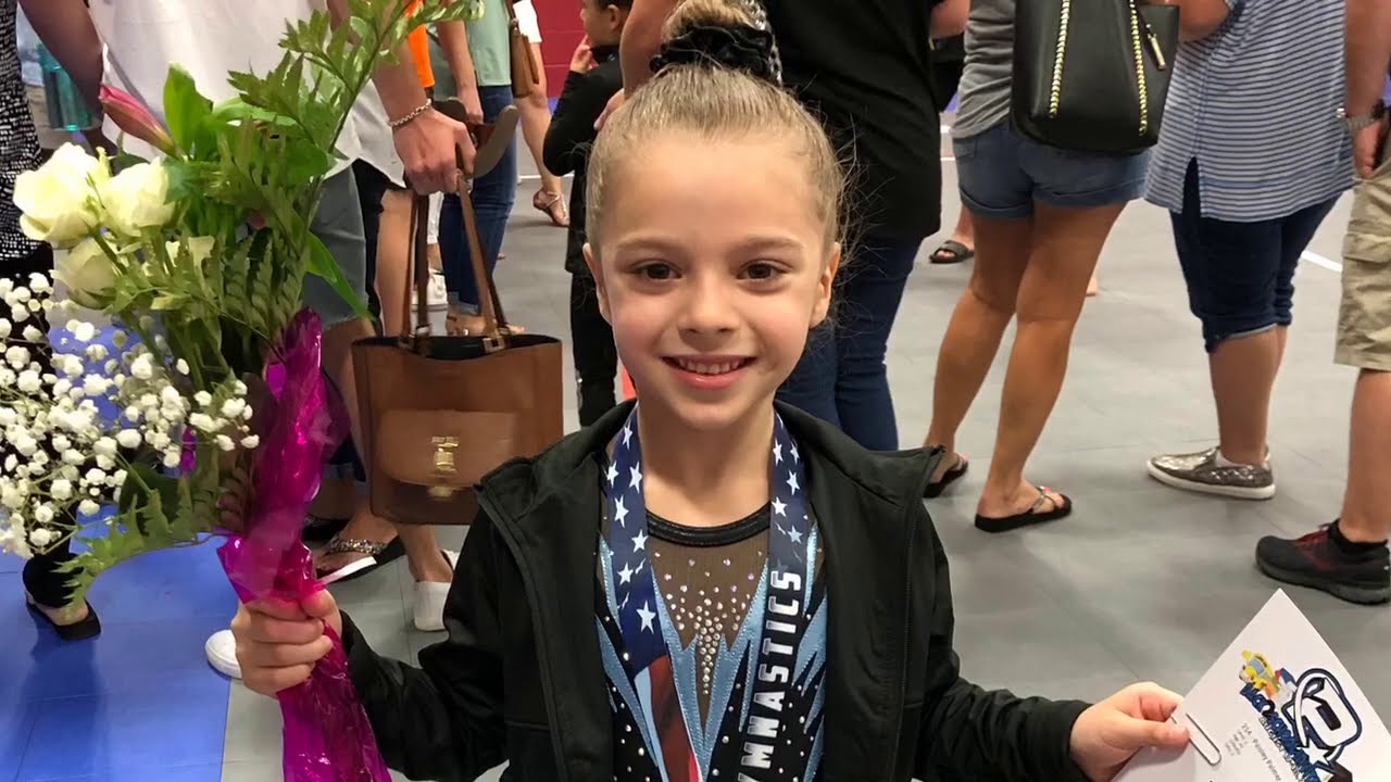 Paisley’s First Gymnastics Meet EVER — Level 2 — 5 Years Old - YouTube