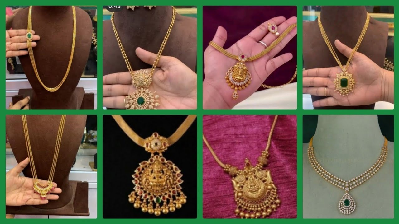 Gold trending jewellery collection 2024 | jewelry designsGold Wonder ...