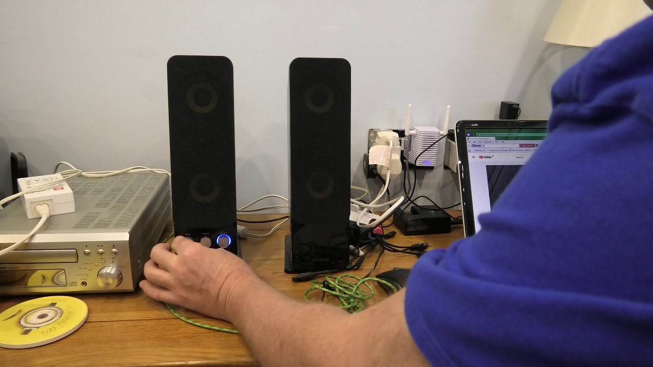 Creative GigaWorks T40 Series II Speakers - YouTube