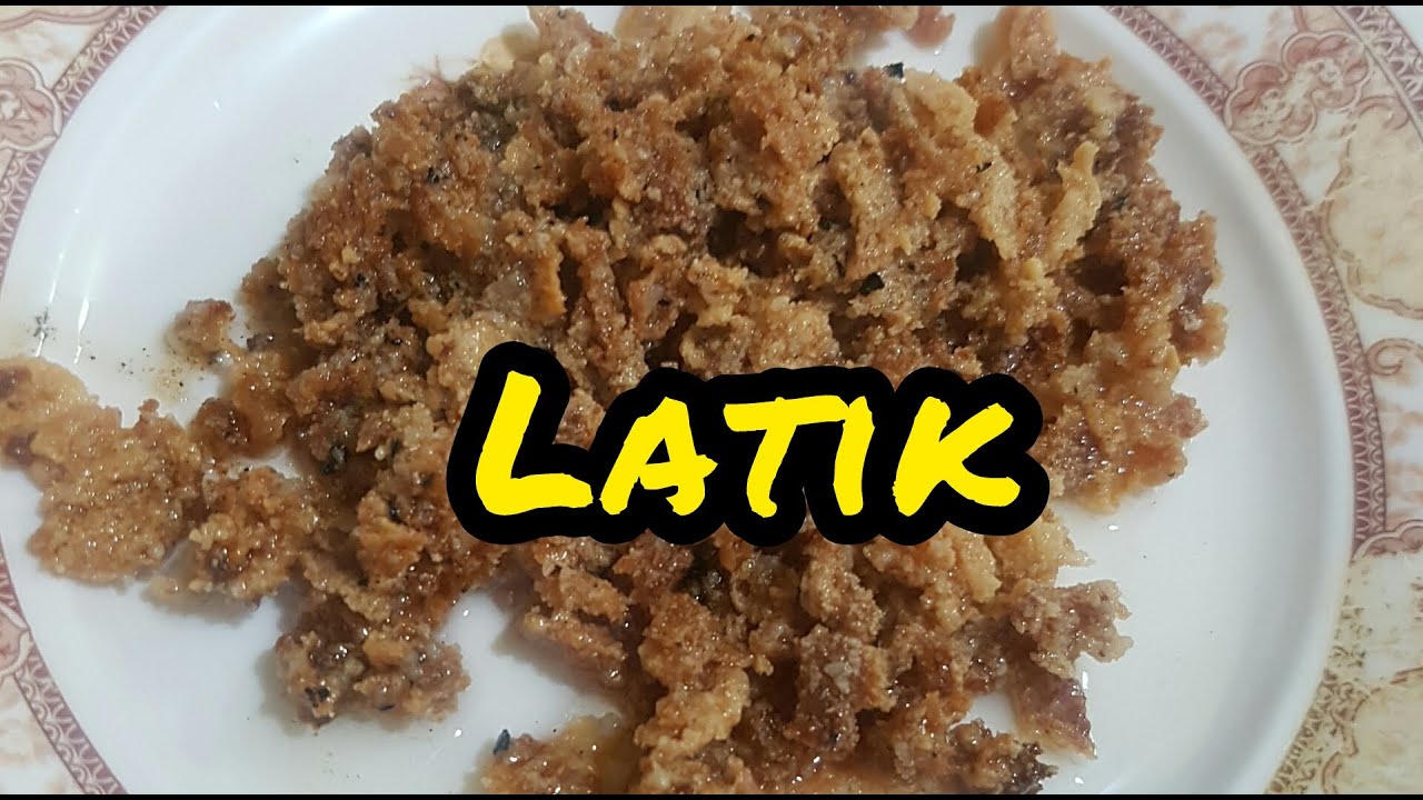 How to make latik - YouTube
