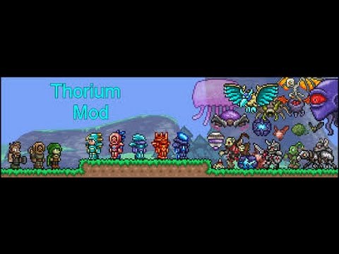 All Terraria (Thorium mod) bosses vs Seven Seas Devastator - YouTube