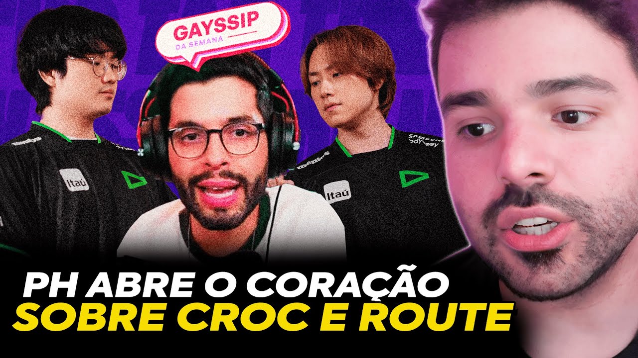 BRUNO PH FALA SOBRE a INEVITÁVEL SAÍDA do CROC/ROUTE da LOUD no GAYSSIP ...