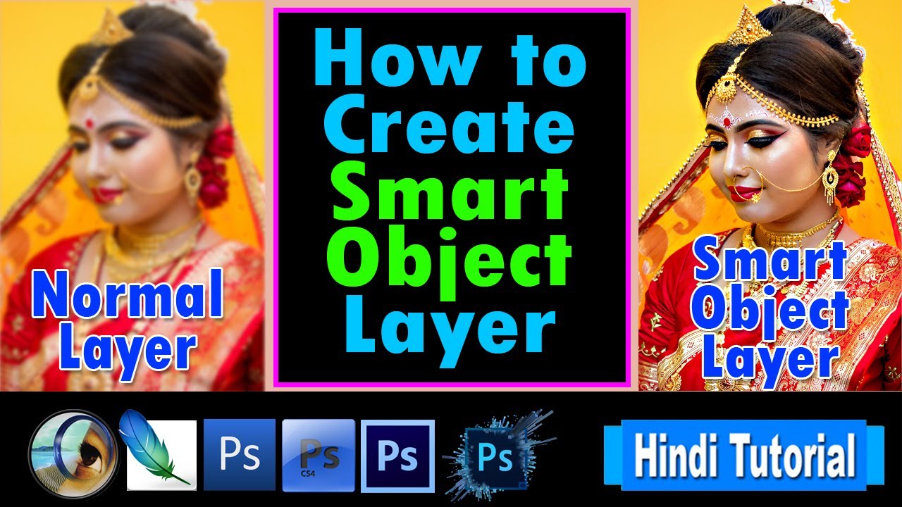 How To Convert Smart Object Layer on Photoshop | Smart Object | Smart ...