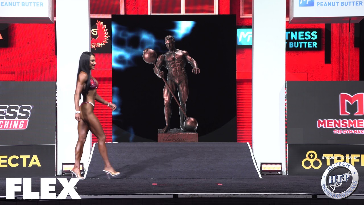 2021 3rd Place Bikini Olympia Ashley Kaltwasser Posing Presentation ...