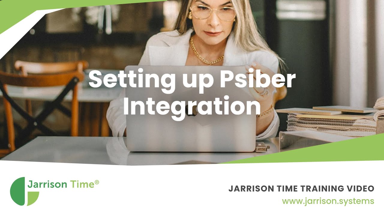 Setting up Psiber Integration - YouTube