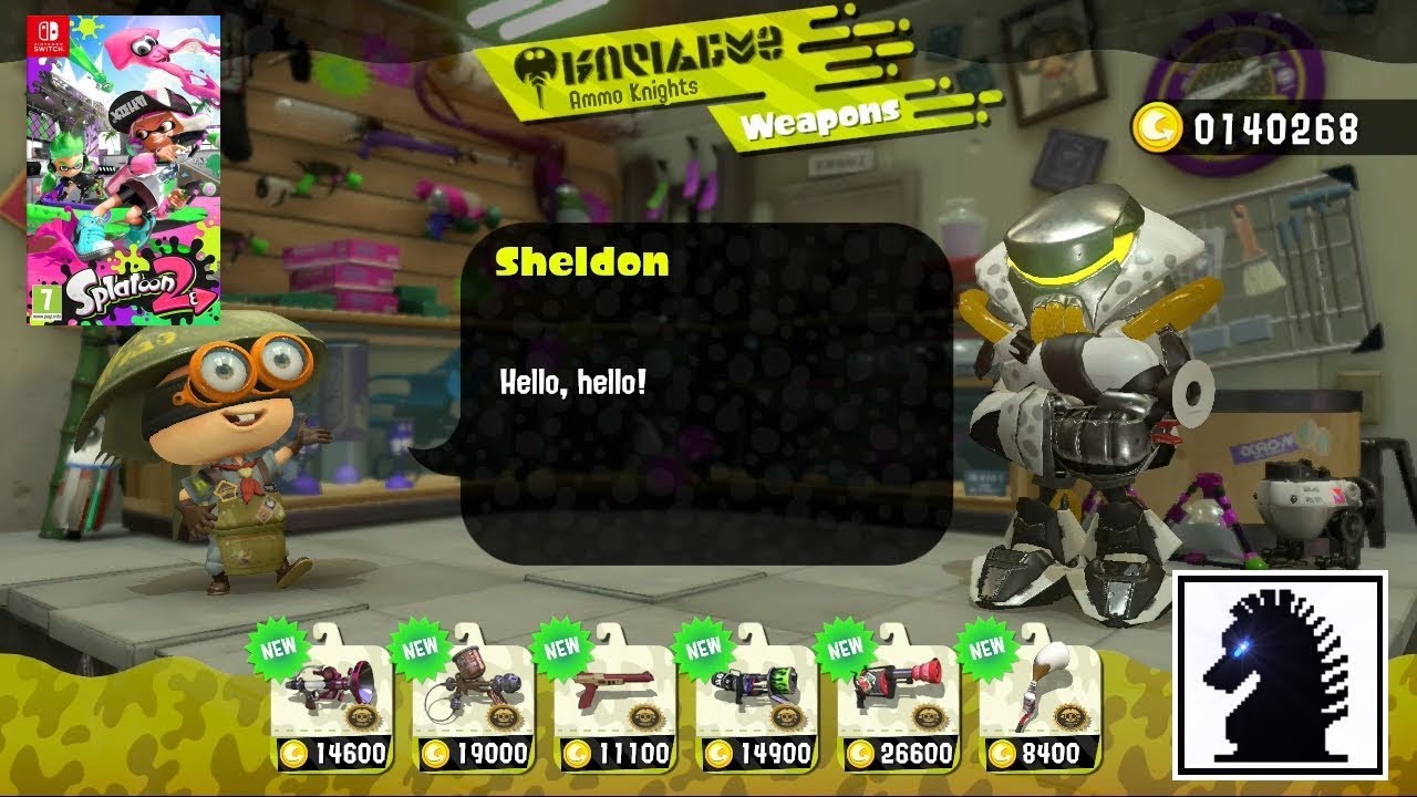 NS Splatoon 2 - Ammo Knights Update: Sheldon's Picks - YouTube