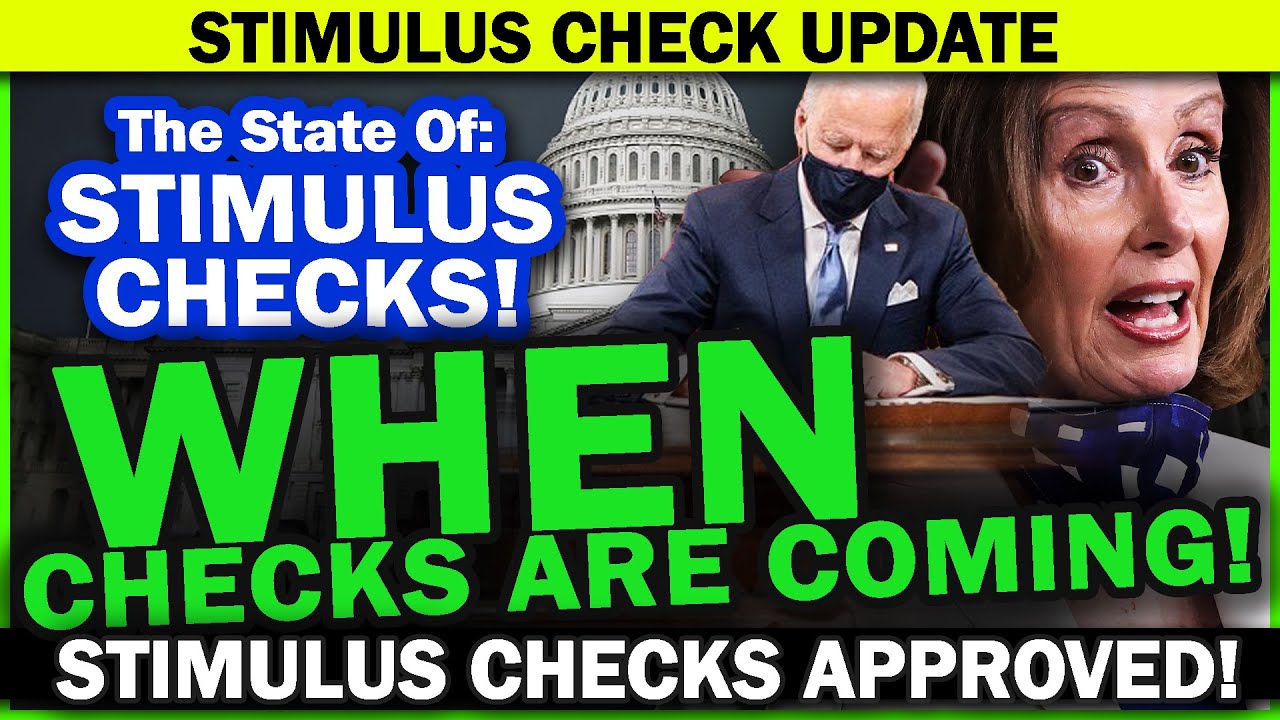 APPROVED! STIMULUS CHECKS NEXT WEEK! Major Stimulus Update! Biden's ...