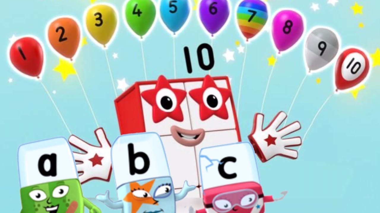 Numberblocks And Alphablocks ABC Song Learn Numbers and Letters - YouTube