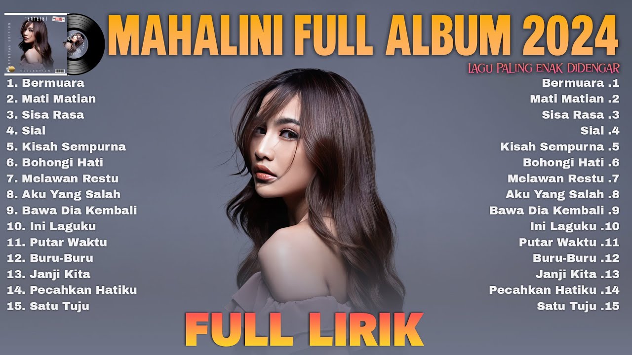 Mahalini Full Album Lirik ~ Kumpulan Lagu Mahalini Terbaik ~ Lagu Pop ...