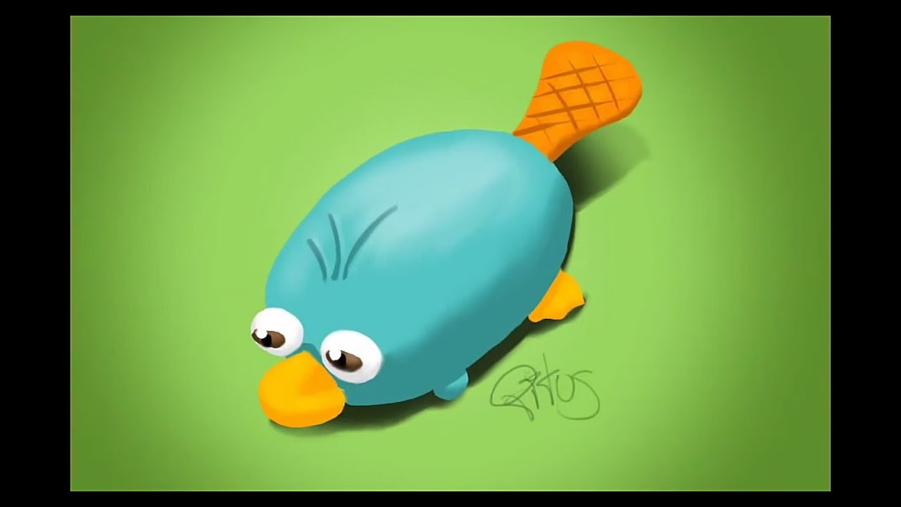 Dessin/Sketch Tsum Tsum Perry - YouTube