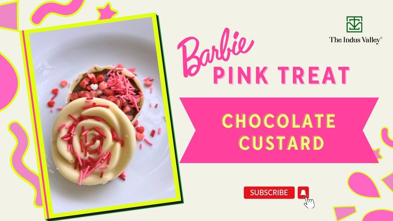 Barbie's Pink Treat | Chocolate Custard Pudding | Chocolate Pudding ...