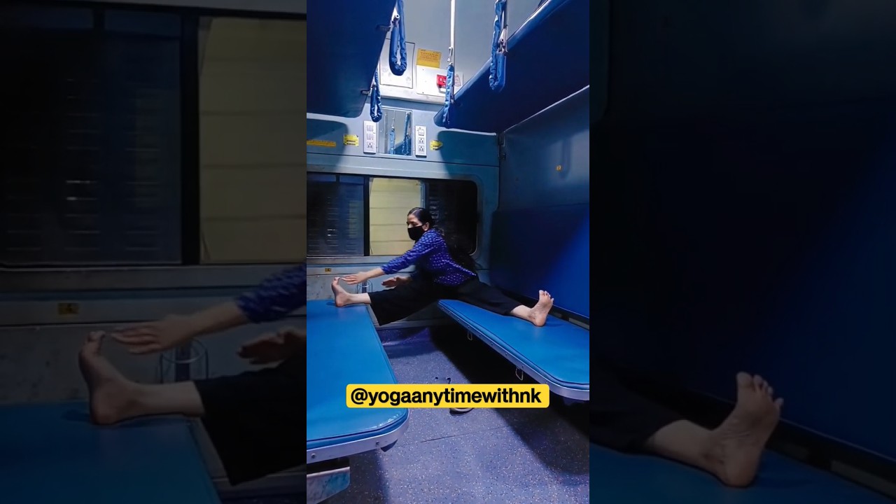 Yoga Journey |Crossover toe touches Exercise| #yoga #toetouch # ...