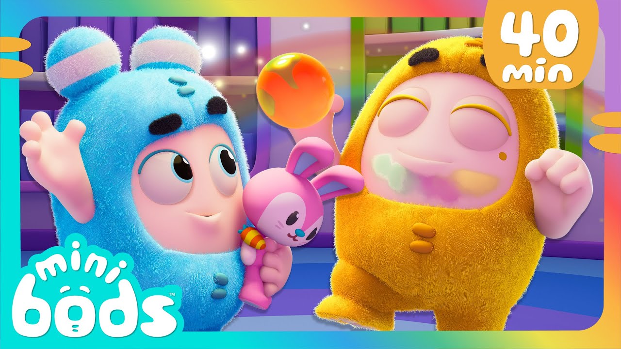 Scientist Bubbles Makes Bouncy Flubber! | 🌈 Minibods 🌈 | Moonbug Tiny ...