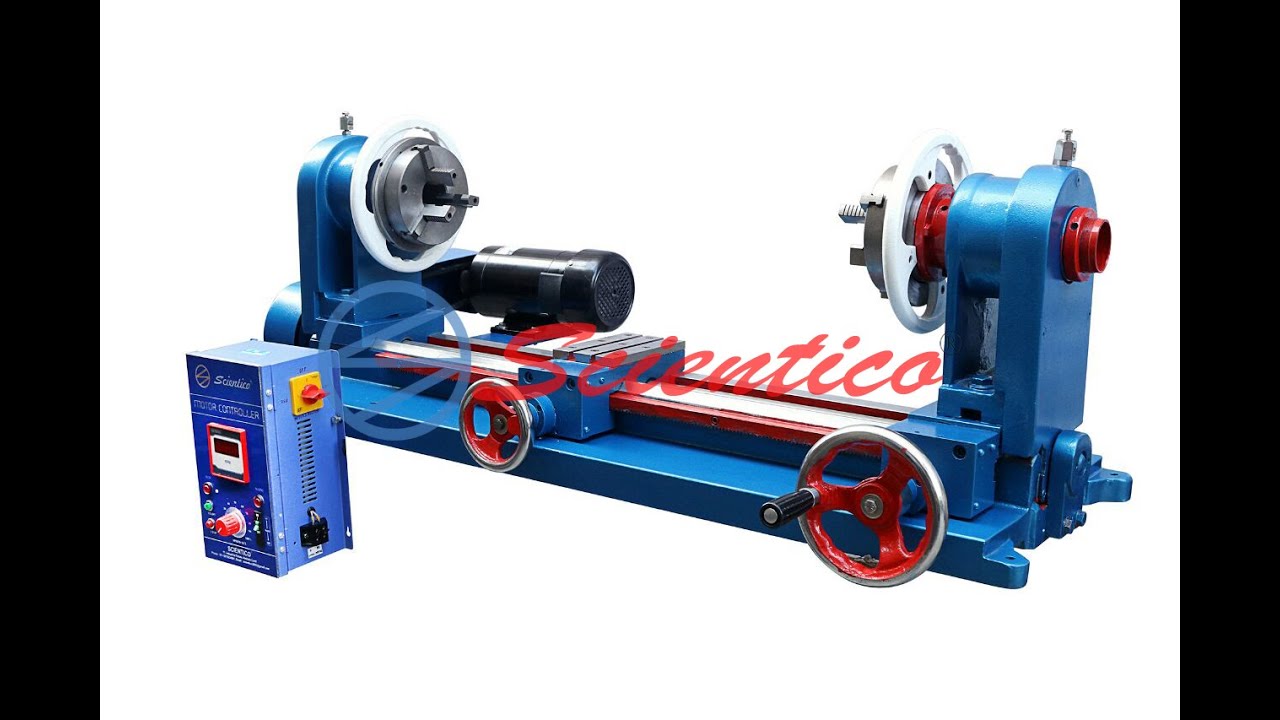 SCIENTICO INDIA - GLASS BLOWING MACHINE - YouTube