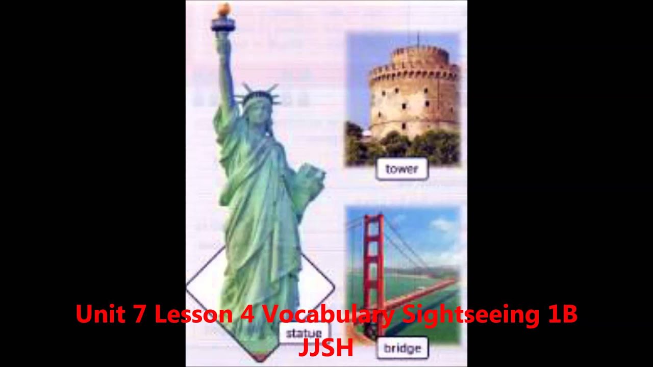 274 Vocabulary Sightseeing JJSH - YouTube