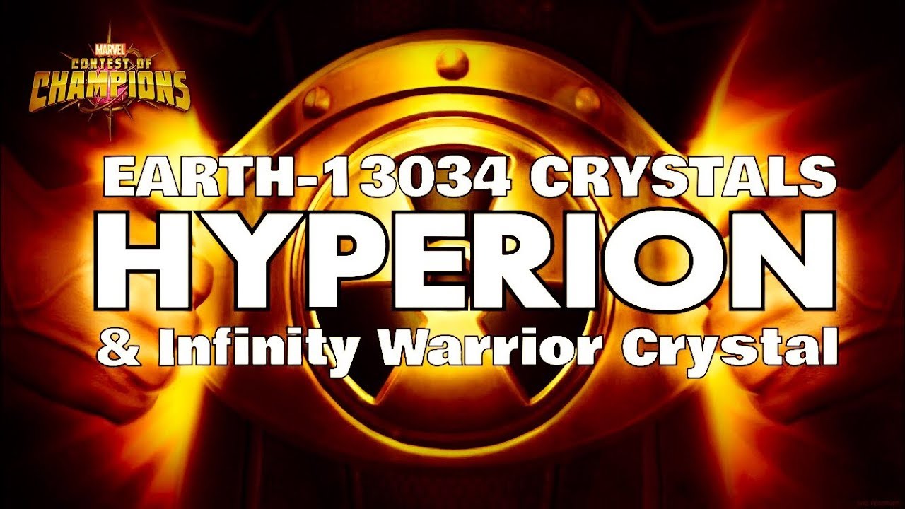 10X Earth-13034 Crystals (FGMC for Hyperion) + INFINITY WARRIOR CRYSTAL ...