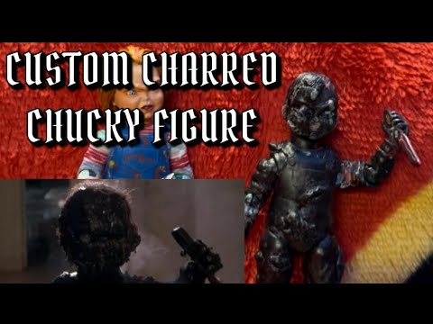 Custom charred Chucky figure💩 - YouTube