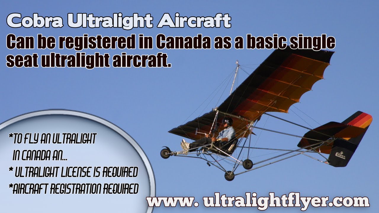 Cobra, Advanced Aviation Cobra, Canadian Single Seat Ultralight ...