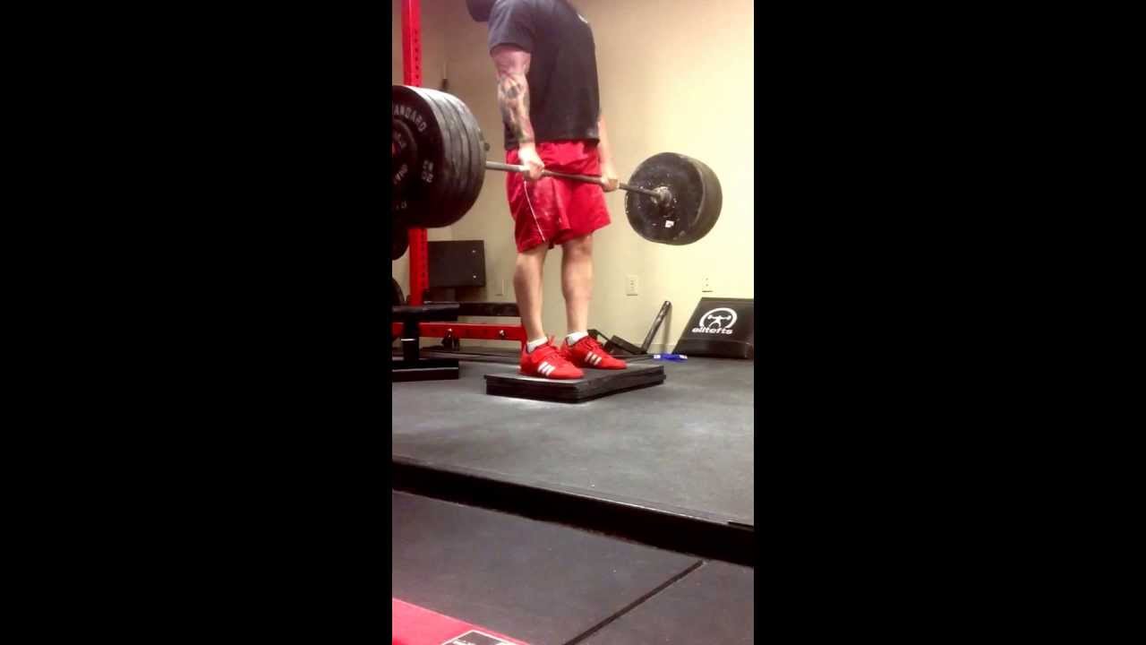 Stiff Dead off 3in. Groin strain lift option! - YouTube