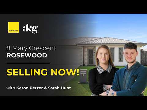 8 Mary Crescent ROSEWOOD | Selling Now with Keron Petzer & Sarah Hunt