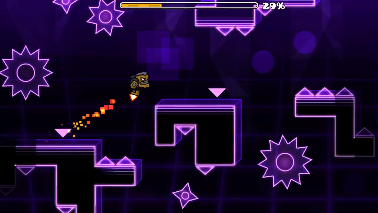 Geometry Dash Crystal Memories by J735 (Daily level #374) - YouTube