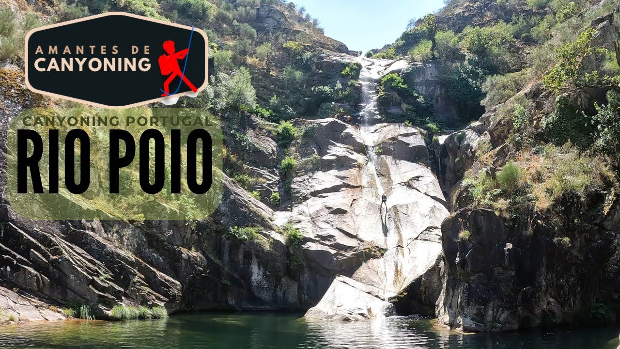 Canyoning Portugal - Rio Poio 2022 - YouTube