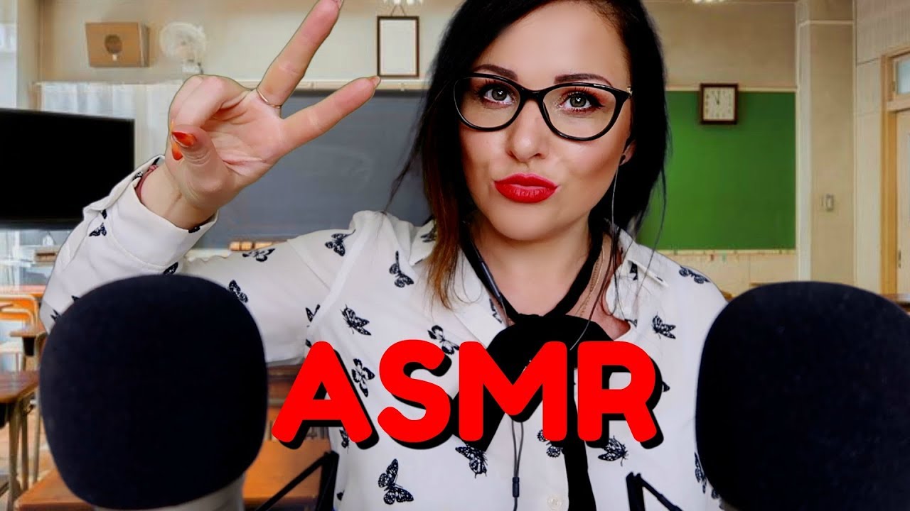 ASMR ROLEPLAY NAUCZYCIELKA odc.5 SCHOOL TEACHER ASMR WHISPER VOL 5 ...