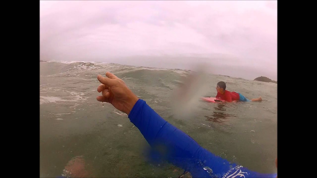 Caught in a Mega Rip - YouTube