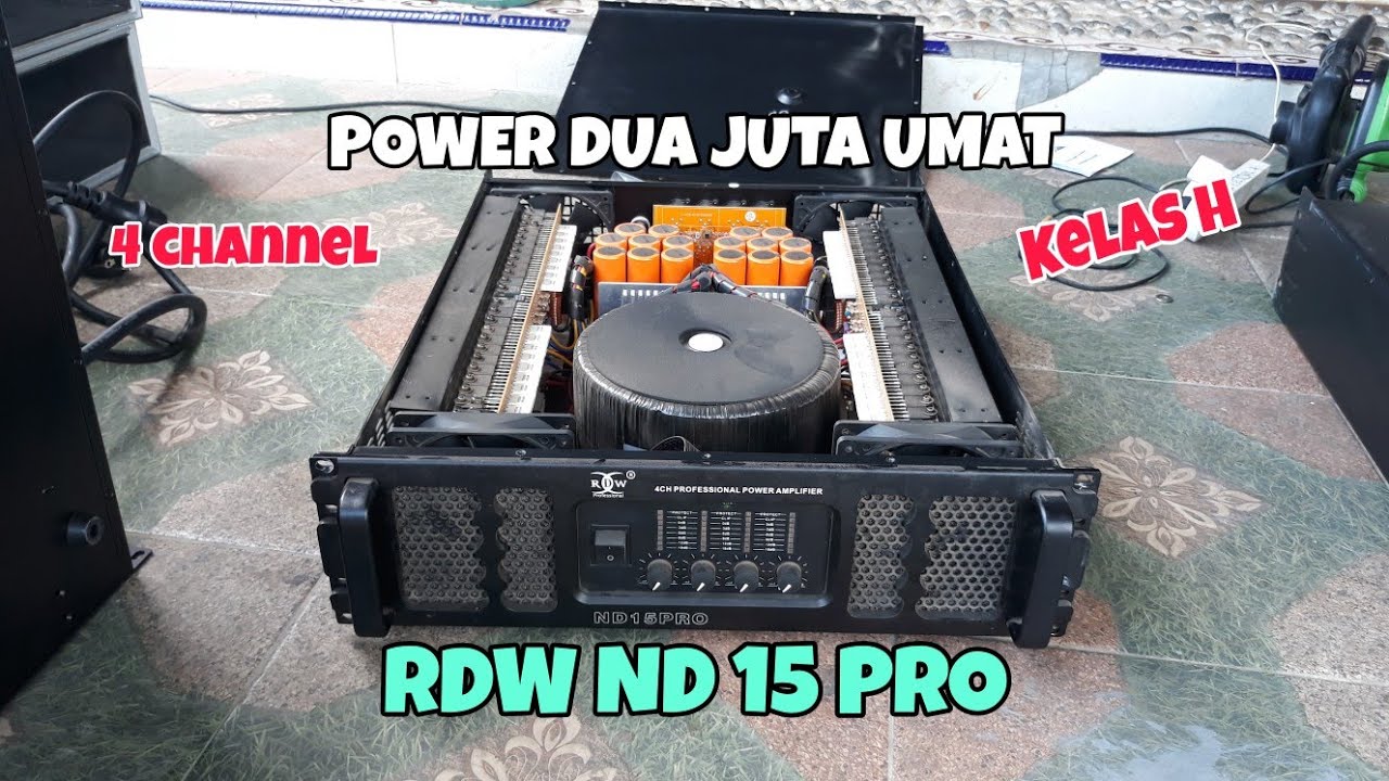 REVIEW POWER LARIS MANIS DARI RDW!! RDW ND15PRO - YouTube