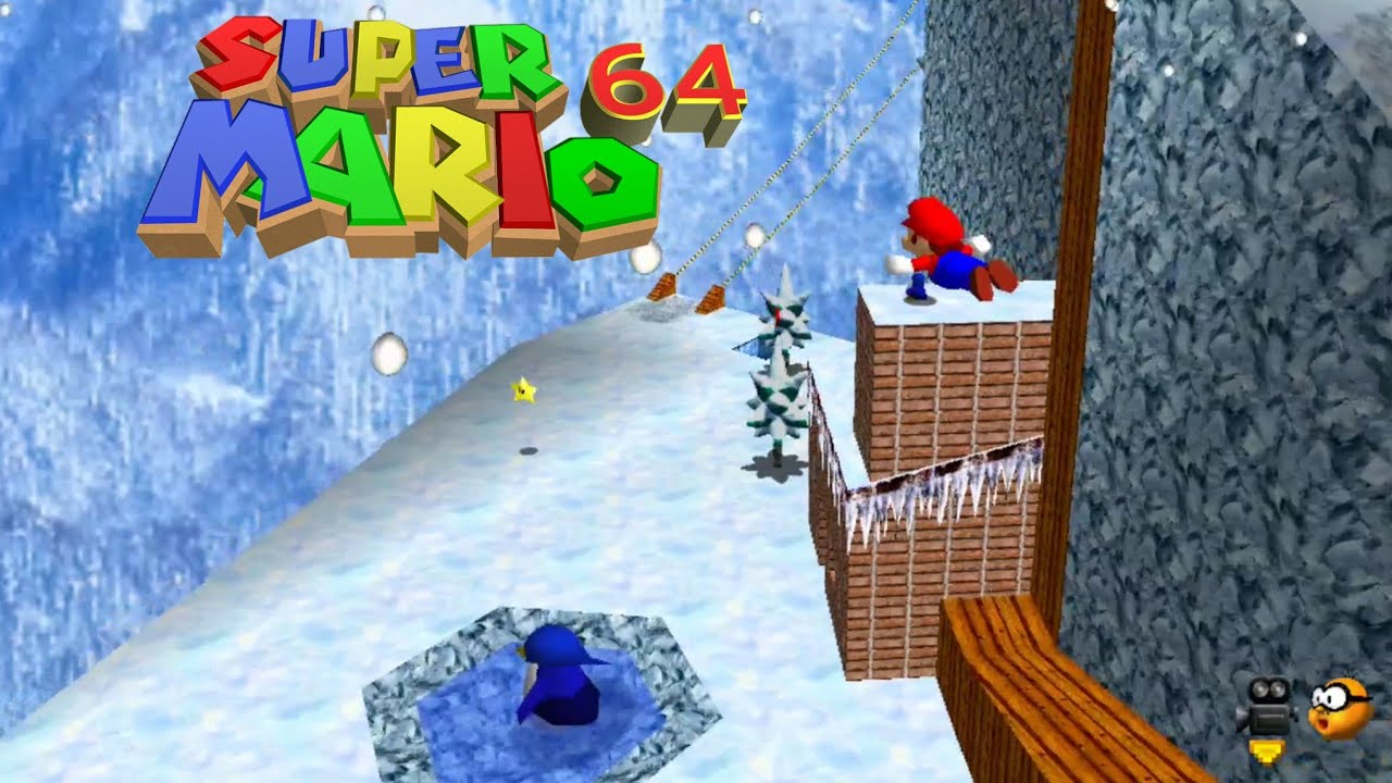 Super Mario 64 Moveset The Messenger WideScreen HD Textures Cool Cool ...