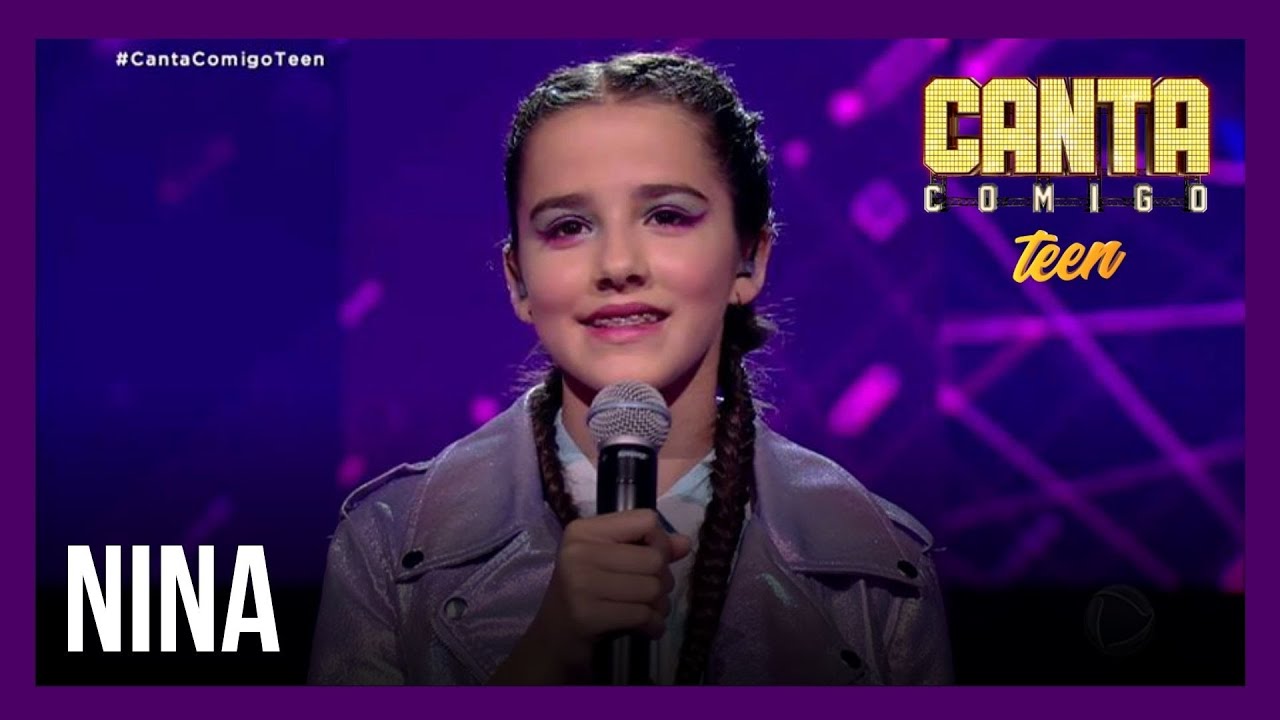 Nina impressiona pela voz e encanta jurados - YouTube