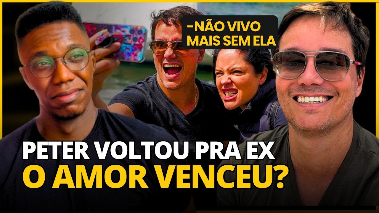 REVIRAVOLTA: PETER JORDAN REATA CASAMENTO E CALOU OS HATERS! - YouTube