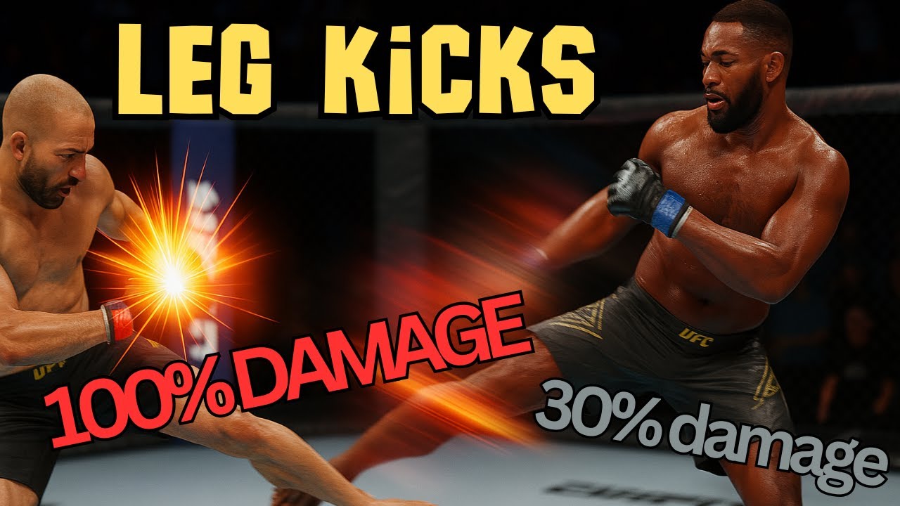 Strongest leg kick Ranking - UFC 5 - YouTube