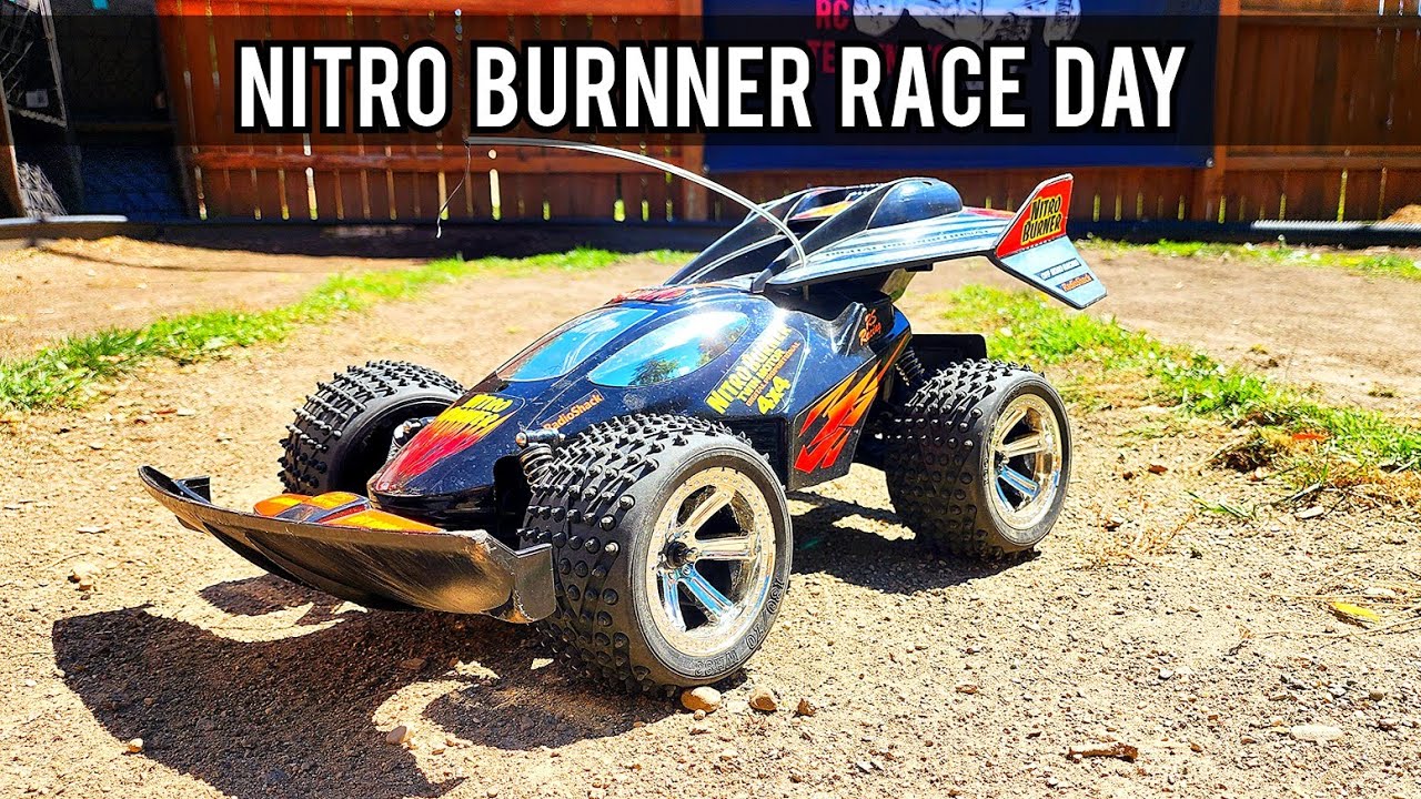 Radio Shack Nitro Burnner 2024 vintage race series - YouTube
