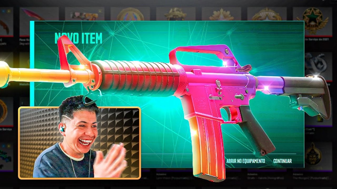 eu consegui… DROPEI A M4A1-S 98% FADE no CS 2! (float perfeito) - YouTube