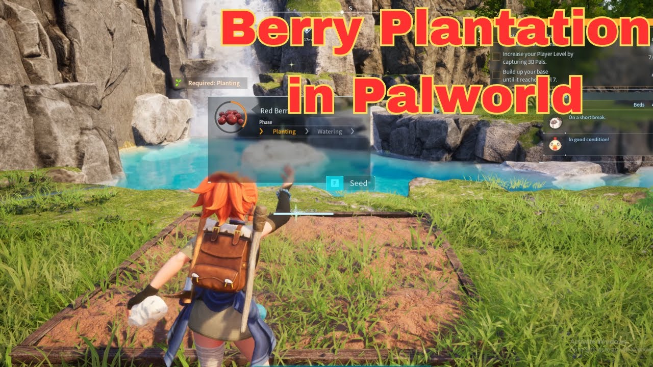 How to Make Berry Plantation in Palworld | Berry Plantation in Palworld ...