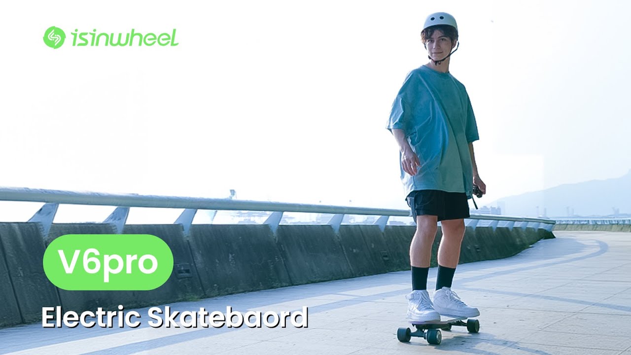 V6 Pro Electric Skateboard | Free in Ride Style - YouTube