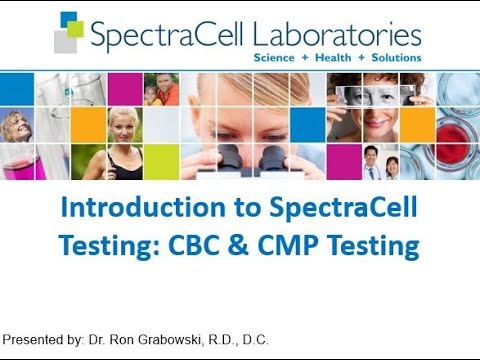 Introduction to SpectraCell: CBC & CMP Testing - YouTube