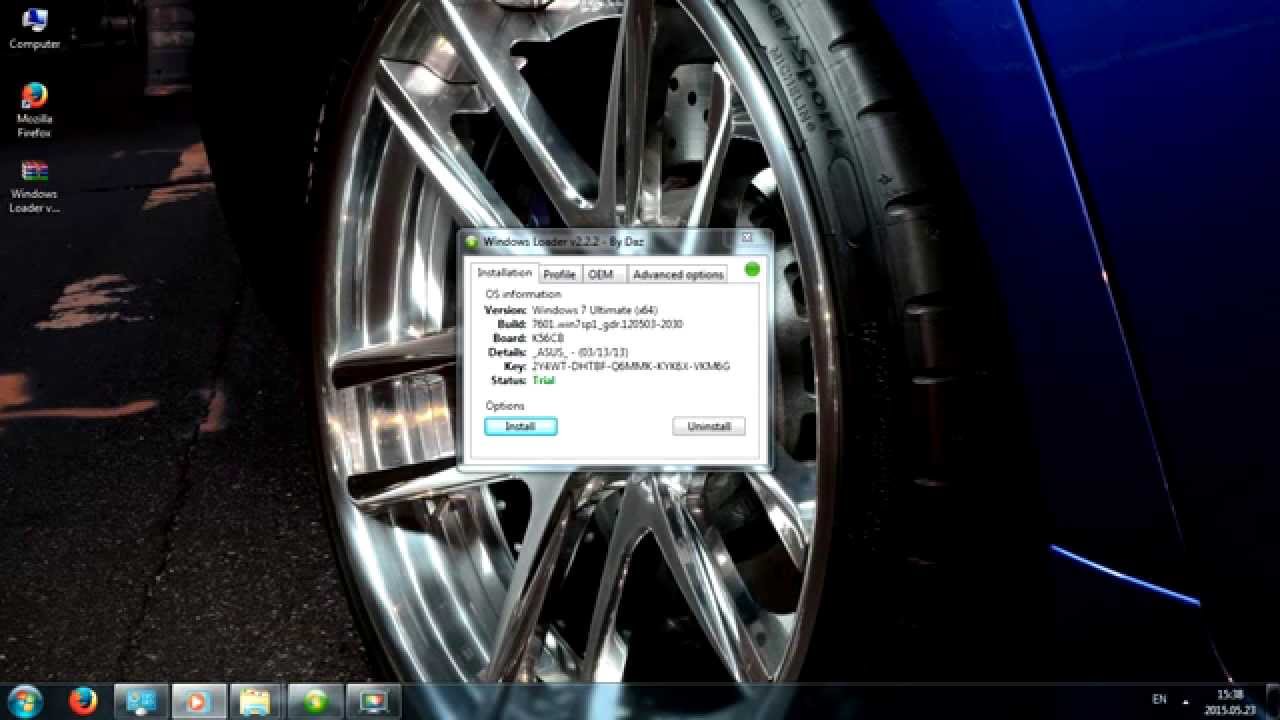 Windows 7 Loader v2.2.2 Daz - YouTube