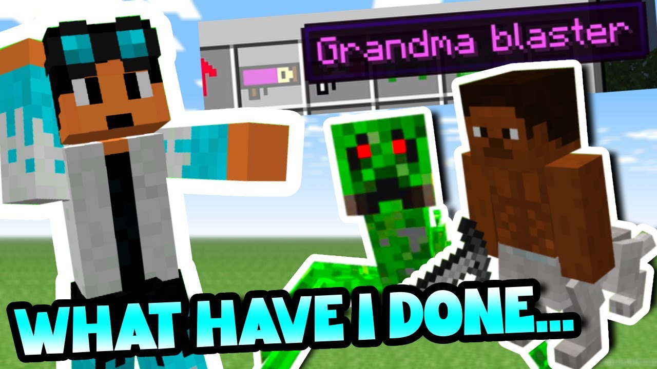 I Tried Very WEIRD Minecraft Mods - YouTube