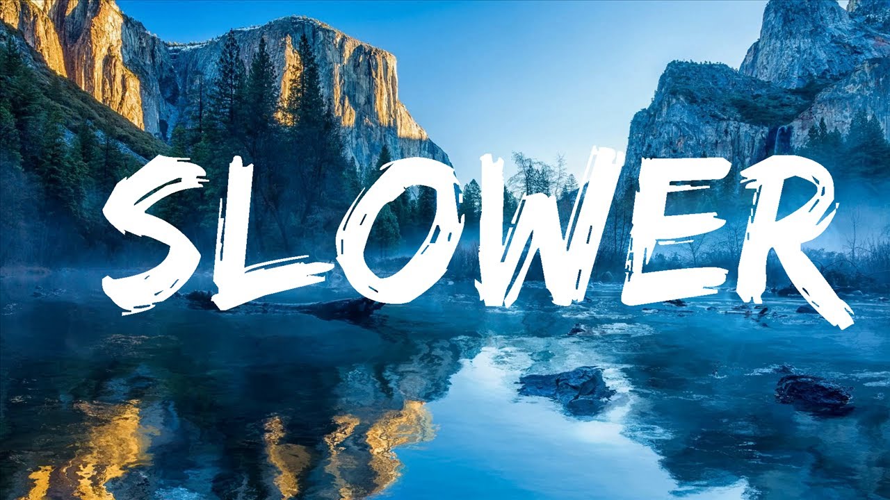 Tate McRae - slower (Lyrics) Lyrics Video - YouTube