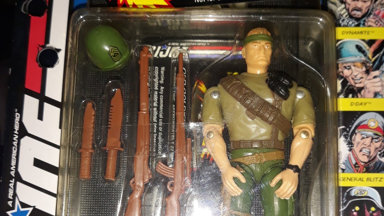 QUICK LOOK 1995 G.I. JOE SGT. SAVAGE - YouTube