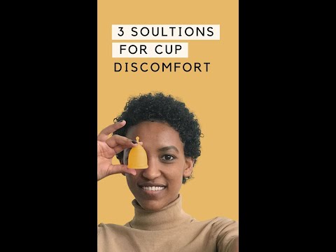 3 Solution for Menstrual Cup Discomfort