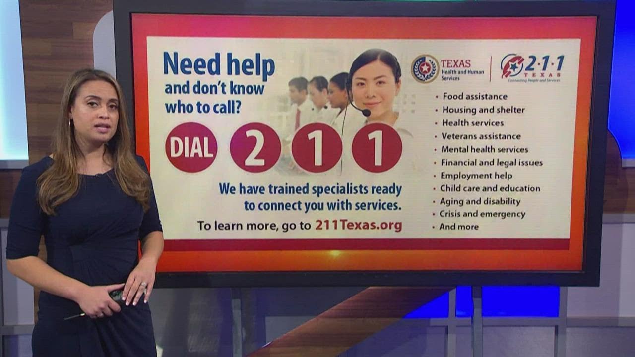 '211 Texas': Financial help for Texans as rates rise - YouTube