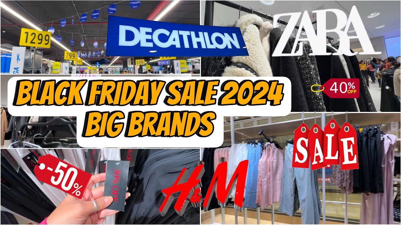 Black Friday Sale 2024 is here guyss😝| Dates, H&M, Decathlon, Zara ...